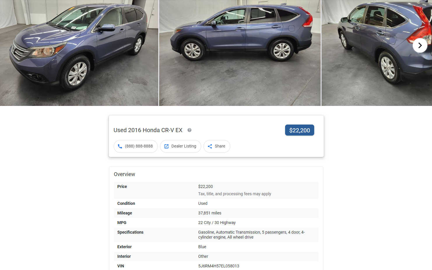 Google Cars For Sale: Showcase Your Inventory Within Your Google ...